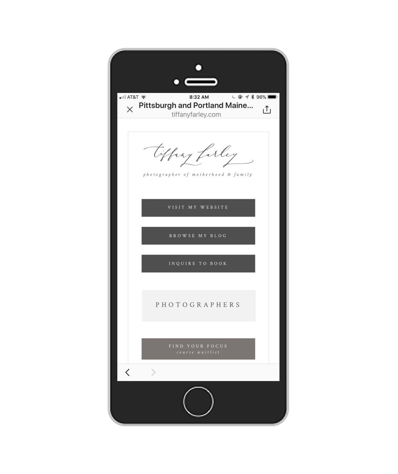 How To Create a Custom Instagram Menu | Tiffany Farley